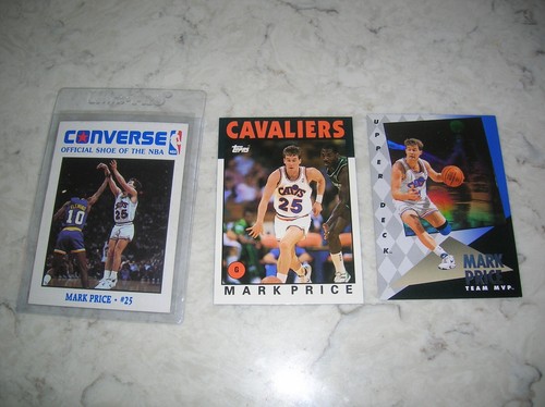 1989 NBA CONVERSE MARK PRICE BASKETBALL CARD - CAVS - 1993 ARCHIVES ...