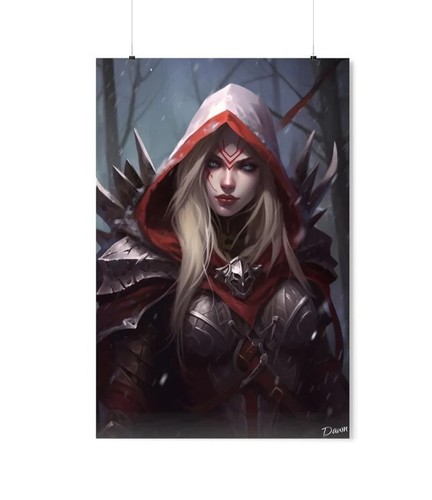 Sylvannas Windrunner | World Of Warcraft | Gaming Poster | eBay