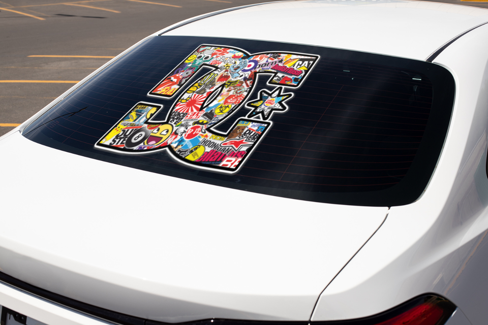 DC Sticker Bomb Car Window Vinyl Decal Graphic Bumper Sticker | eBay