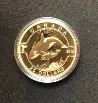 2013 Canada $25 Fine silver coin - Orca Proof - O Canada Series | eBay