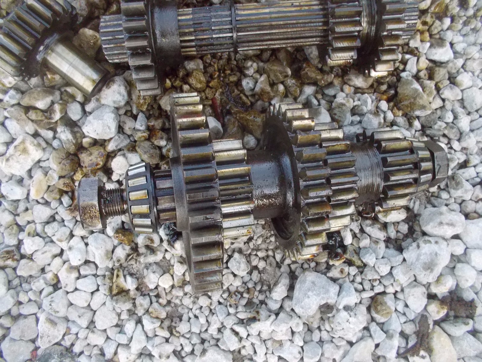 Oliver 88 tractor transmission matched set gear gears top & middle ...