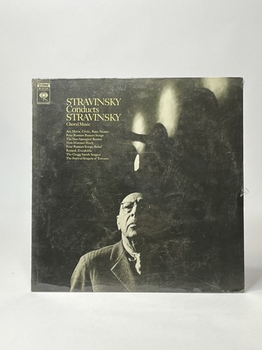 Stravinsky Conducts Stravinsky Choral Music * Columbia M-31124 Stereo w ...