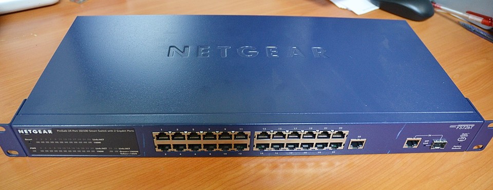NETGEAR ProSafe Smart Switch FS726T | eBay