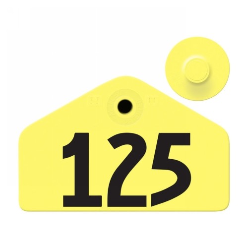 Allflex Global Tamperproof Numbered Hog Tags Yellow 1 C | eBay