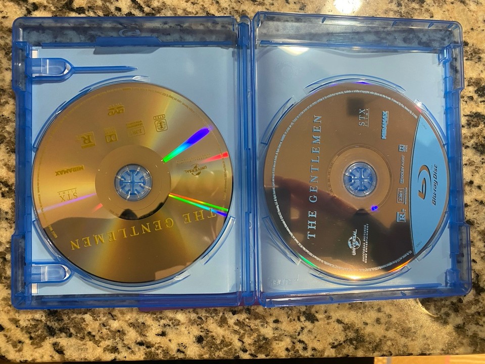 The Gentlemen Blu-ray + DVD + Digital Code Guy Ritchie Matthew ...