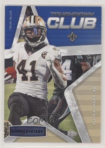 2019 Panini Rookies & Stars Touchdown Club True Blue /49 Alvin Kamara #TC-AK | eBay