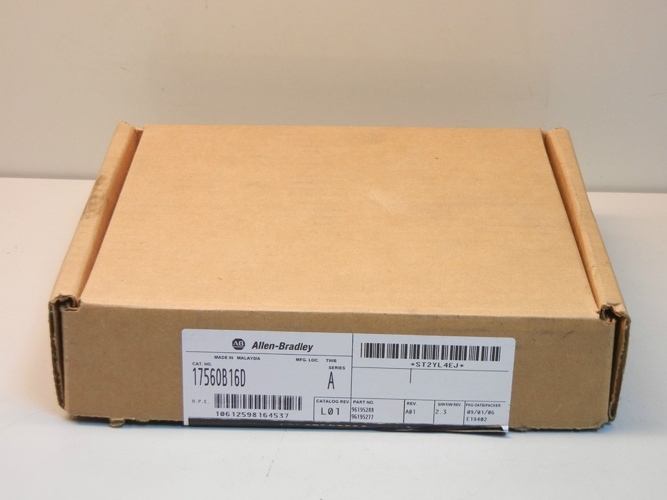 AB 1756-OB16D NEW FACTORY SEALED OUTPUT MODULE 1756-OB16D | eBay