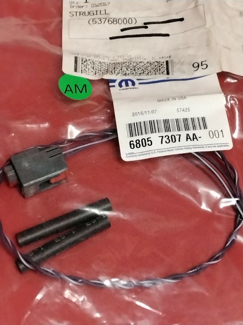 Genuine Mopar Wiring-2 Way 68057307AA for sale online | eBay