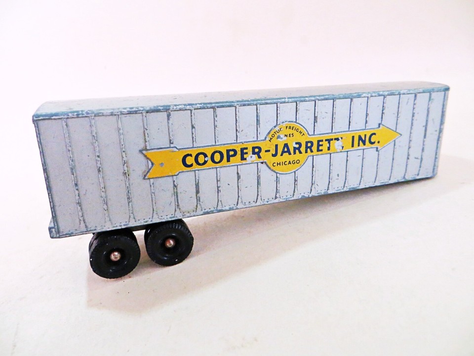 MATCHBOX MAJOR PACK 9 'COOPER JARRETT INTERSTATE FREIGHTER TRAILER ...