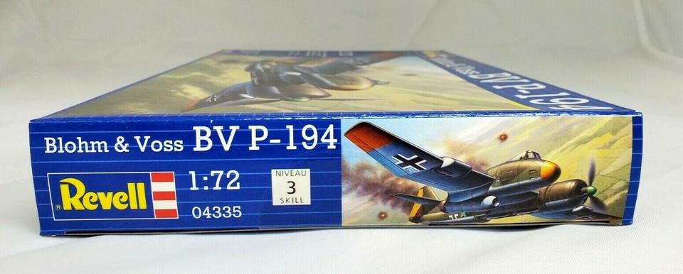 Revell BLOHM & VOSS BV P-194 Scale 1:72 Model Airplane Kit #04335 NEW ...