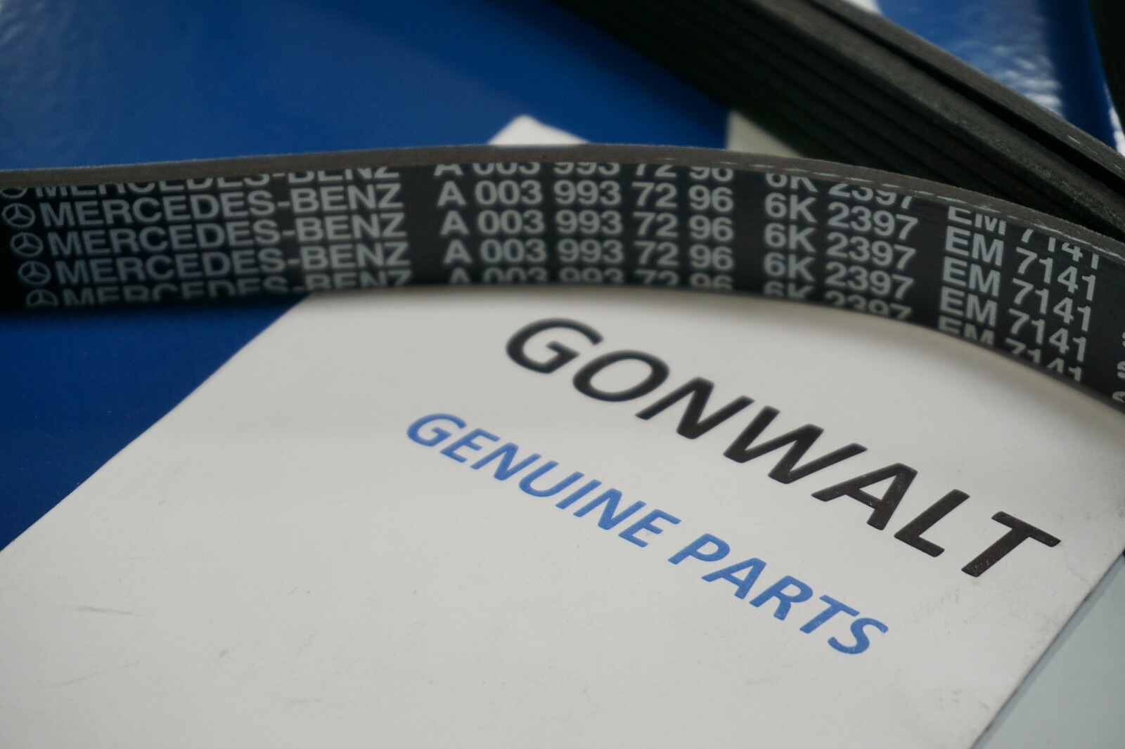 0039937296 Mercedes Benz OE Factory Genuine Engine Serpentine V-Belt ML ...