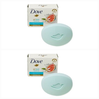 Dove Restore Bar Soap Blue Fig & Orange Blossom 3.17oz Each ( 2 Pack ...
