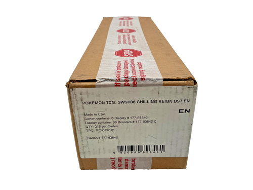 Pokemon TCG: Sword & Shield Chilling Reign Booster 6-Box Case Sealed | eBay