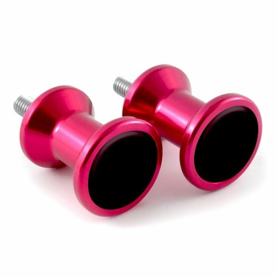 SPP CNC Alloy Swing Arm Spools Motorcycle Race Stand Stoppers 6mm Red ...
