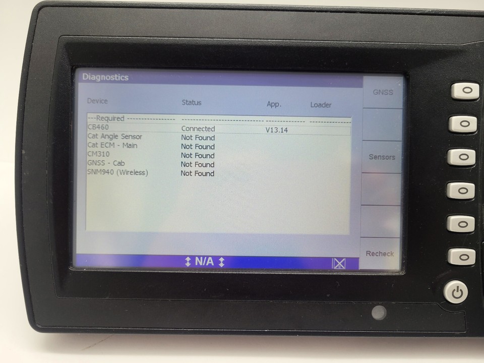 Trimble Cat CB460 GCS 900 Caterpillar Machine Control Display 90460-50 ...