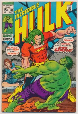 The Incredible Hulk #141 Comic Book - Marvel Comics! (1971) | eBay
