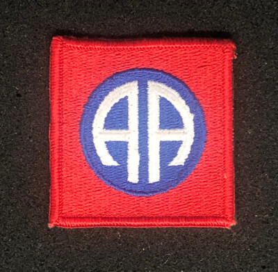 US Army Patch 82nd Airborne Division Patch Red White Blue AA Patch | eBay