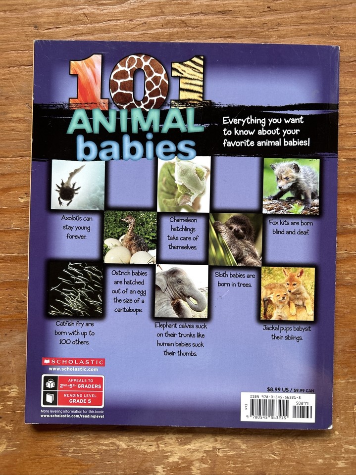 101 Animal Babies by Melvin Berger (2013, Trade Paperback ...