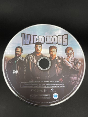Wild Hogs DVD, 2007 Tim Allen John Travolta Martin Lawrence William ...