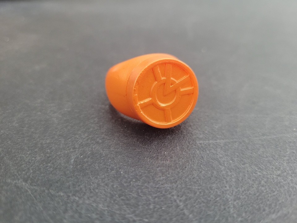 GREEN LANTERN "ORANGE LANTERN" PROMO POWER RING 2009 BLACKEST NIGHT DC ...