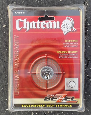 10 NEW Chateau Self Storage Max CYLINDER LOCKS C481-6 w/ 3 Keys - 10 ...