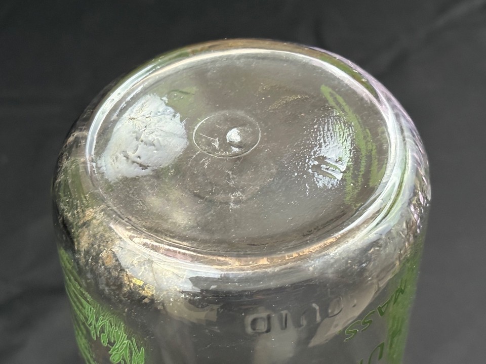 Green Valley Farms Tall Round Pyro Quart Milk Bottle TRPQ FR Hunt ...