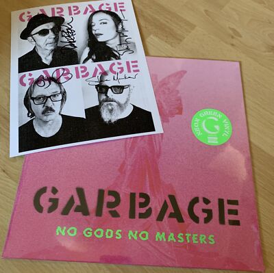 Garbage - No Gods no Masters - Green Vinyl + Signed Print - Vinyl - LP ...