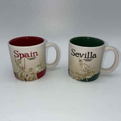Starbucks Coffee Global Icon Collectible Series Spain Espresso 3oz Mug ...