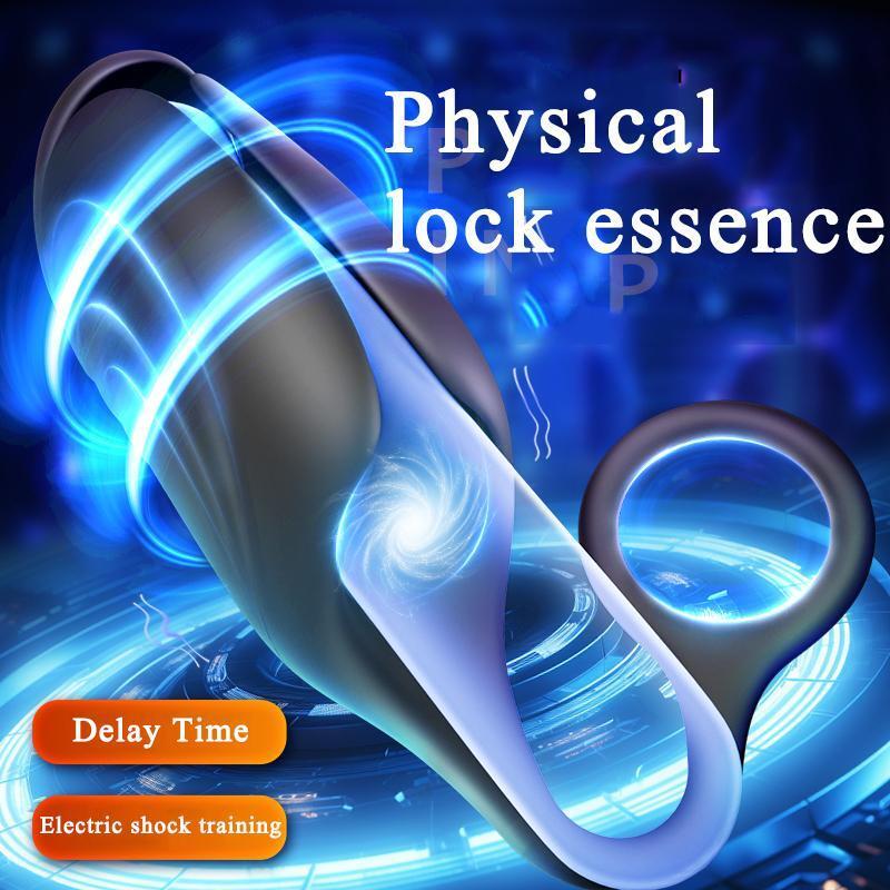 MALE Automatic Training Masturbator Cup Stroker for-man Handsfree Use ...