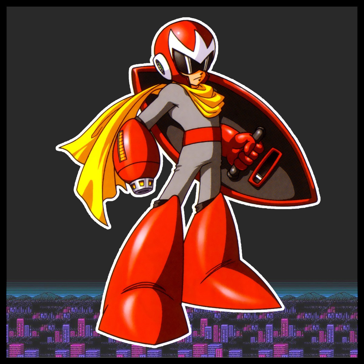 Grade Protoman De 8 Bits