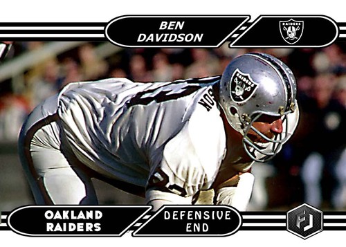 ACEO BEN DAVIDSON OAKLAND RAIDERS CUSTOM HAND MADE ART CARD 1 | eBay