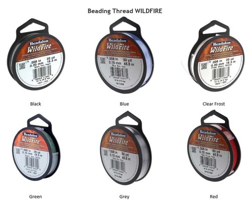 Beading Thread Beadalon WILDFIRE | eBay