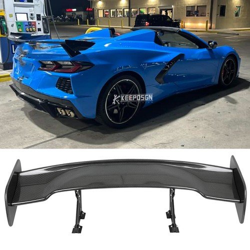 Rear Trunk Spoiler Wing GT Style Racing For Chevrolet Corvette C8 Z06 ...