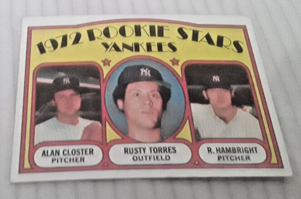 1972 Topps Baseball #124 RUSTY TORRES EX VINTAGE | eBay