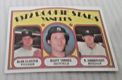 1972 Topps Baseball #124 RUSTY TORRES EX VINTAGE | eBay