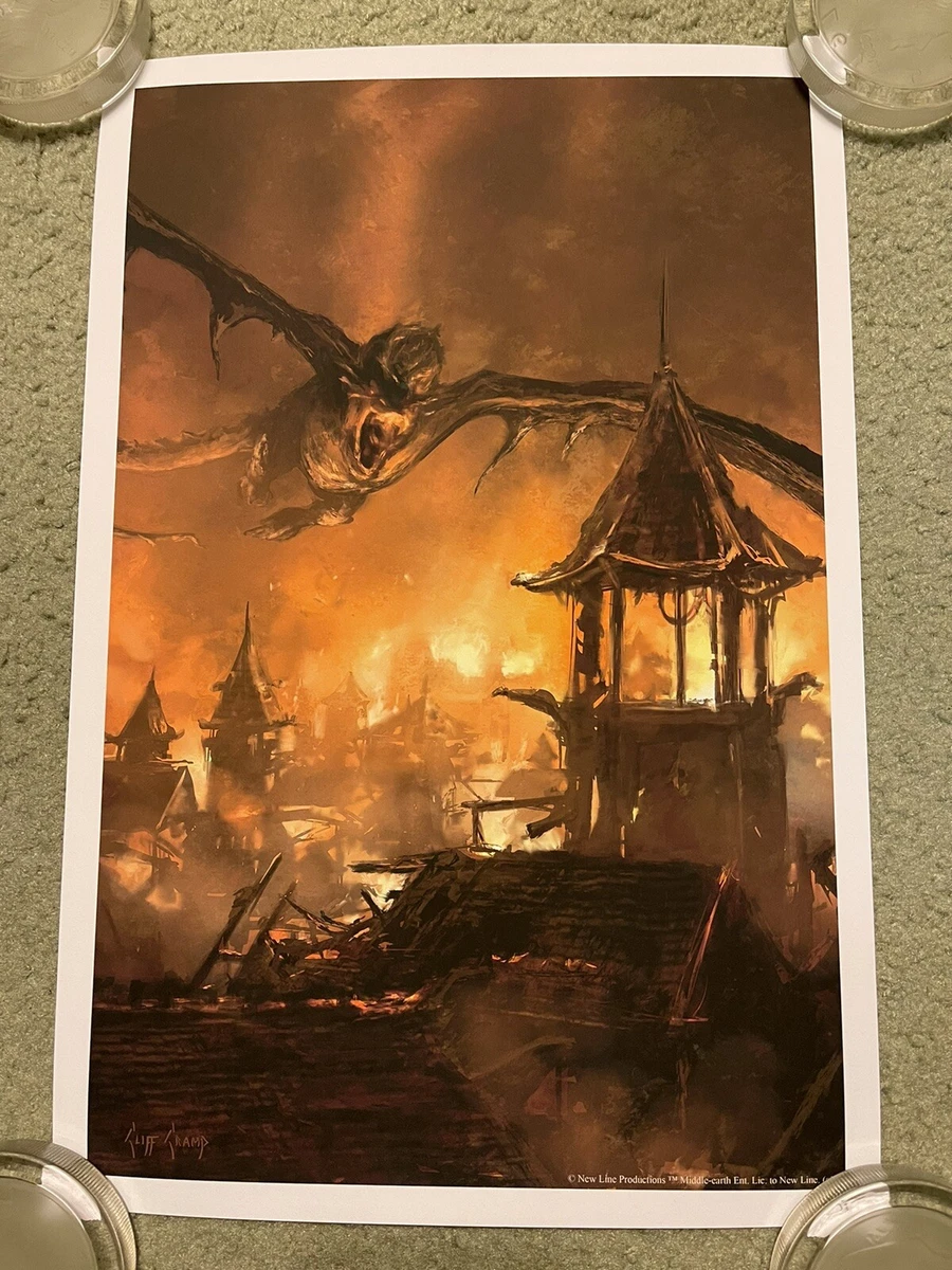 The Hobbit Smaug Art