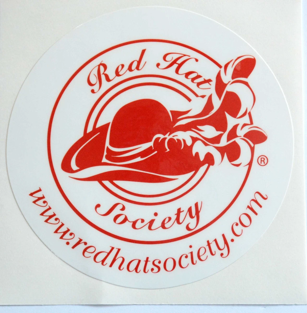Red Hat Society Stickers