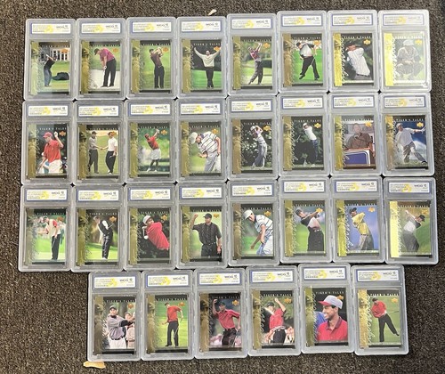 2001 Upper Deck - Tiger's Tales #TT1-30 Tiger Woods WCG Grading ALL GEM ...