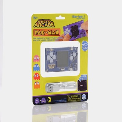 Pac-Man Micro Arcade Handheld Pocket Sized Game | eBay