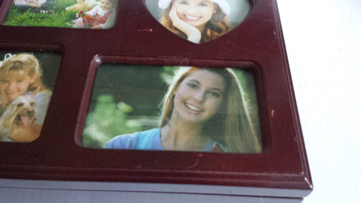 Jewelry Box wooden brown (9 x 10 inches) photo frame top | eBay