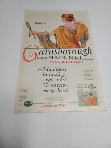 Vivaudou's Mavis Lip Stick Double Sided Magazine Ad May 1922 | eBay