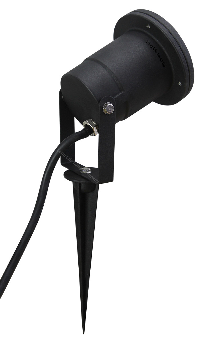 LED Garden Ground Spike Light Wall Mount IP65 GU10 Adjustable Warm ...