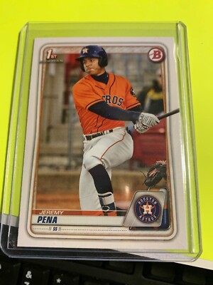 2020 BOWMAN JEREMY PENA ROOKIE CARD ~ #BP-61 ~ 1ST BOWMAN | eBay