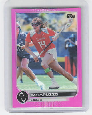 2022 Topps Athlete's Unlimited #80 Sam Apuzzo Pink Foil #/50 | eBay