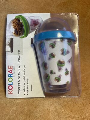 KOLORAE Kid's Yogurt and Granola Travel Container NEW SEALED | eBay