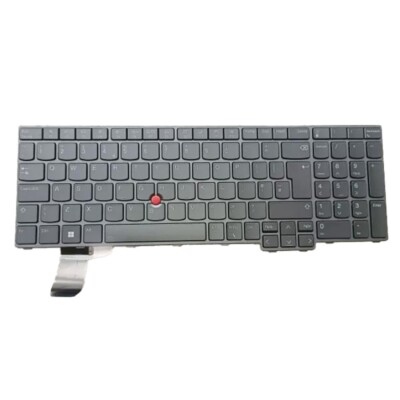 UK keyboard For Lenovo ThinkPad L15 Gen 3 L15 Gen 4 Gray With Backlight ...