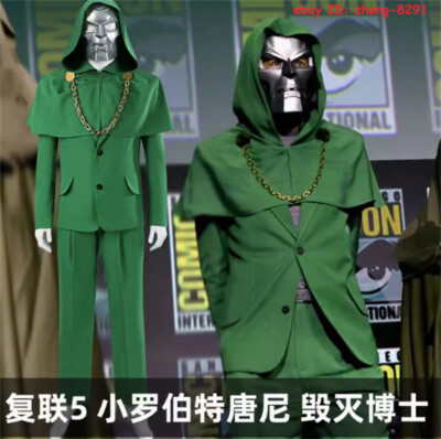 Avengers:doomsday Doctor Doom Cosplay Costume Outfit Halloween Suit ...