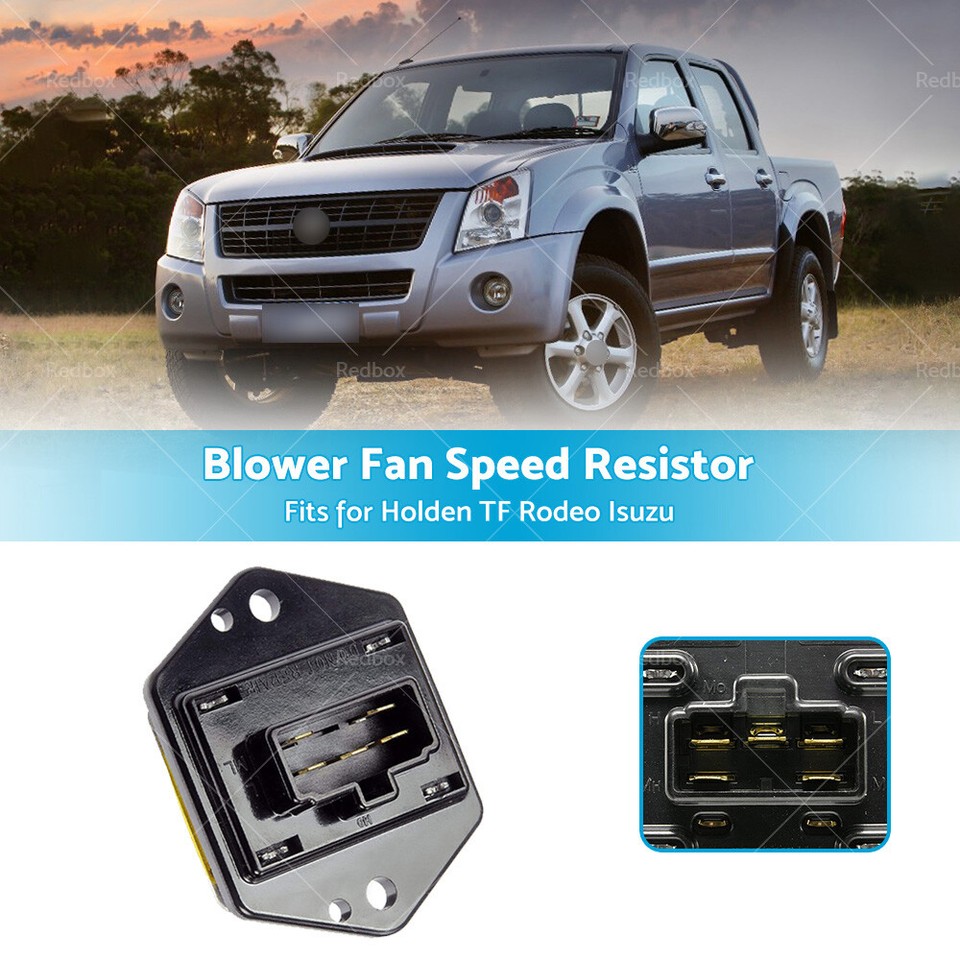 For Holden TF Rodeo Isuzu 88-02 Blower Fan Speed Resistor Controller ...