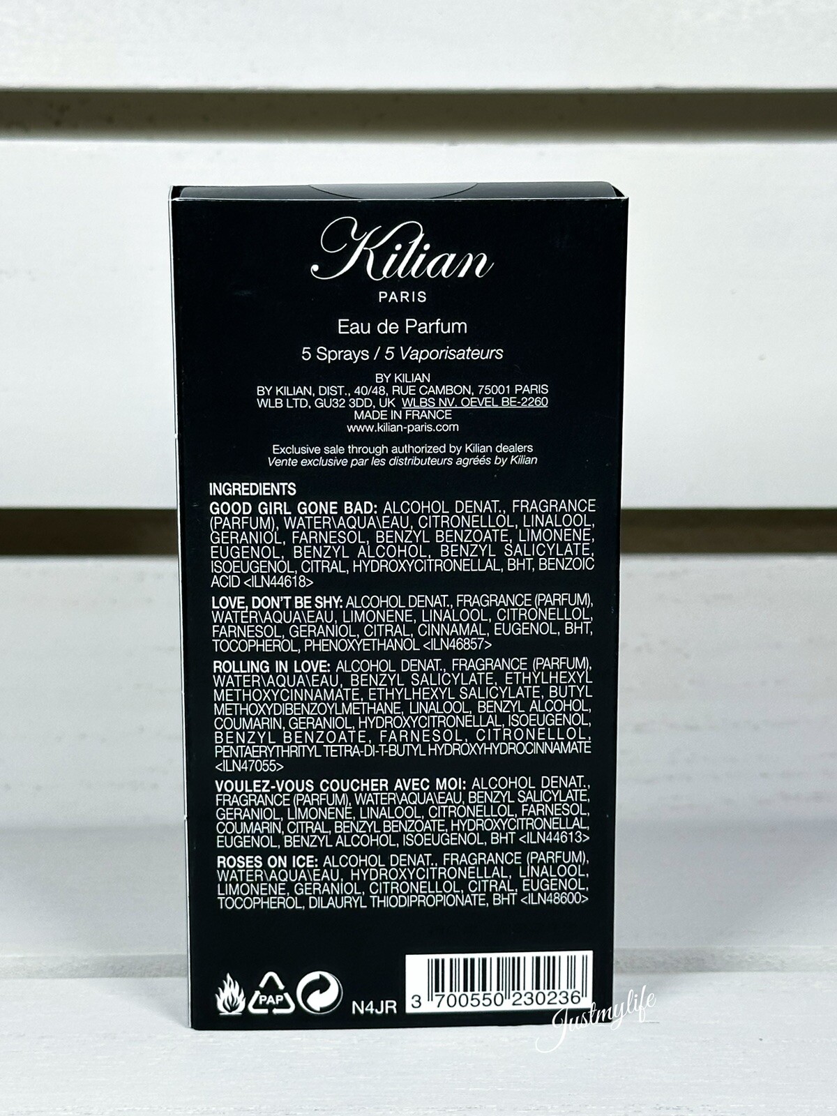 KILIAN The Narcotics Mini Discovery Set, 5 EDP Sprays x 1.5ml Each, New ...
