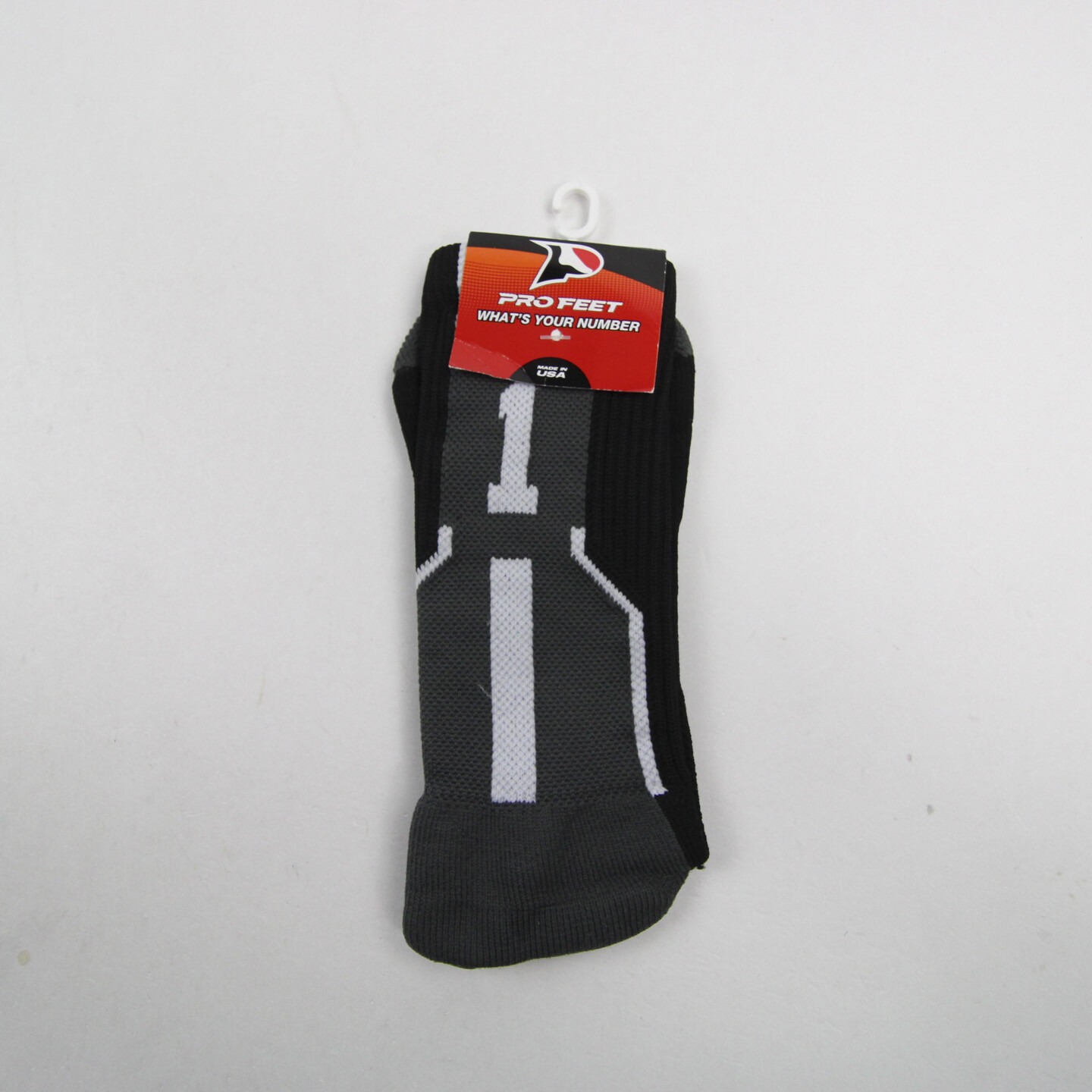 Pro Feet Socks Unisex Black/Dark Gray New with Tags | eBay